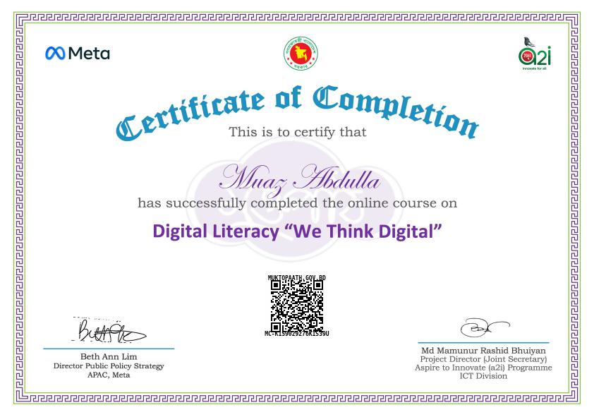 Muaz Abdulla - | Engineering Student | Content Creator | Founder of Tech Manage LinkedIn